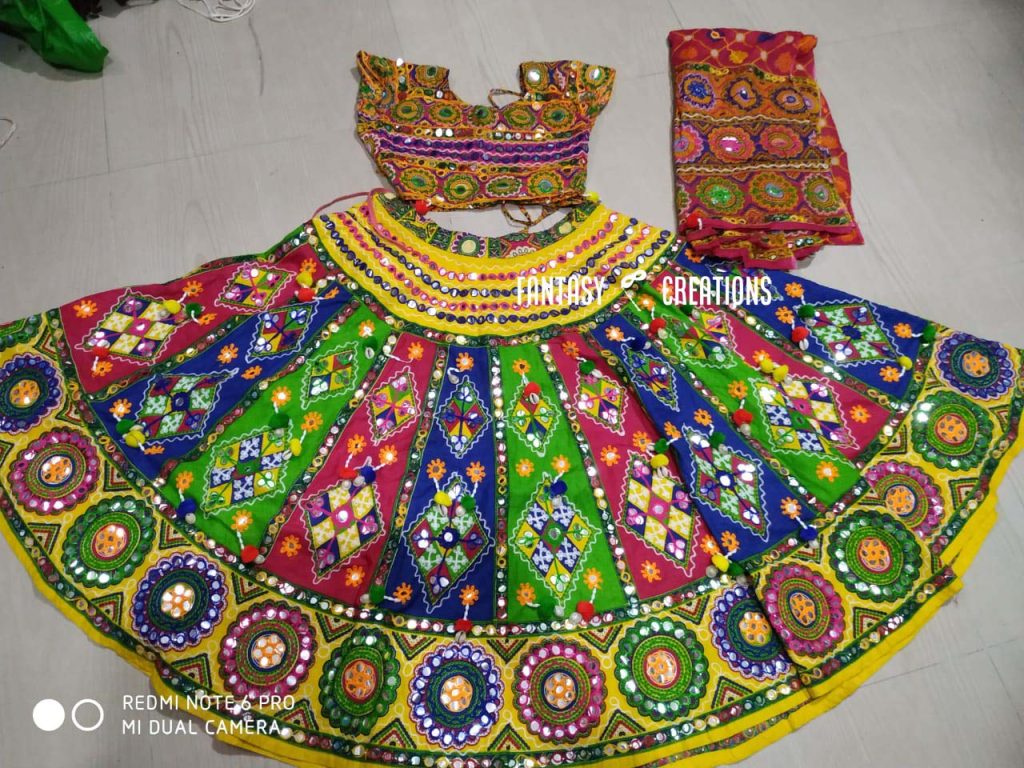 Vibrant Garba Attire - Fantasy Creations